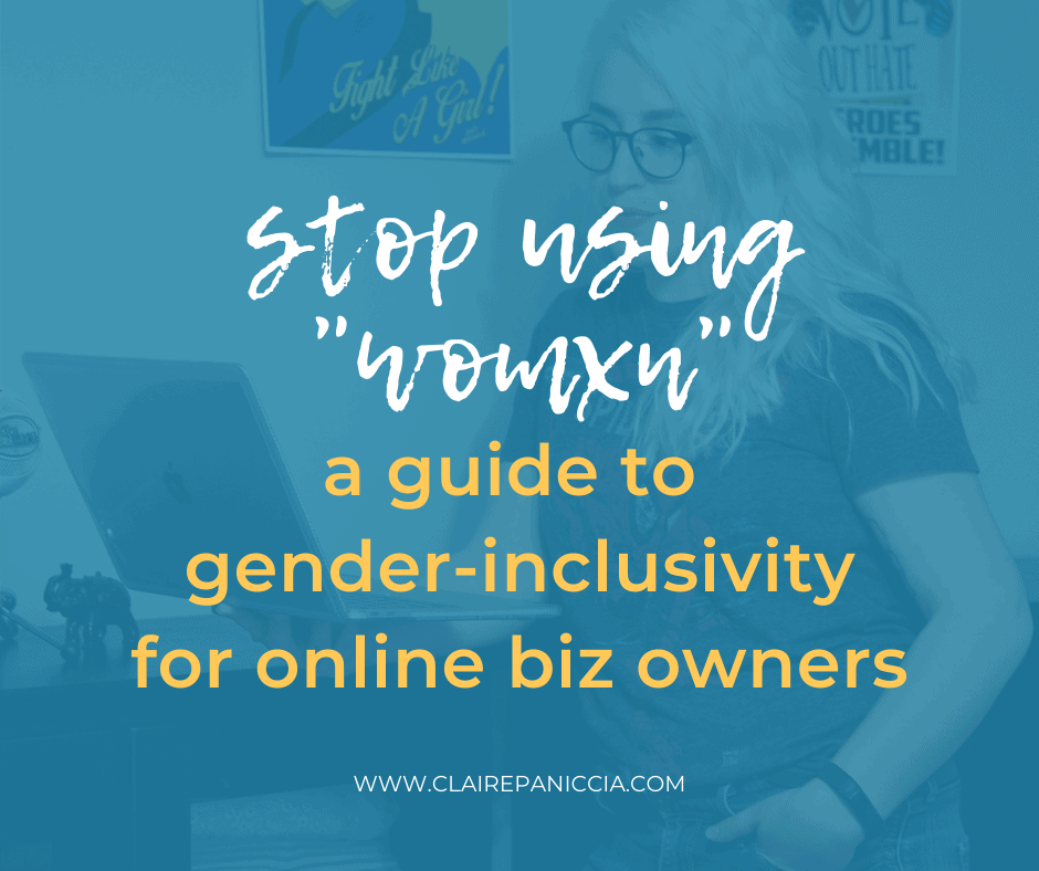 Stop Using "Womxn": A Guide to Gender-Inclusivity for Online Business ...